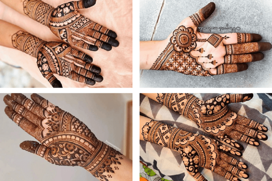 15+ Easy Mehndi Designs for full hands – Artisticmehendi
