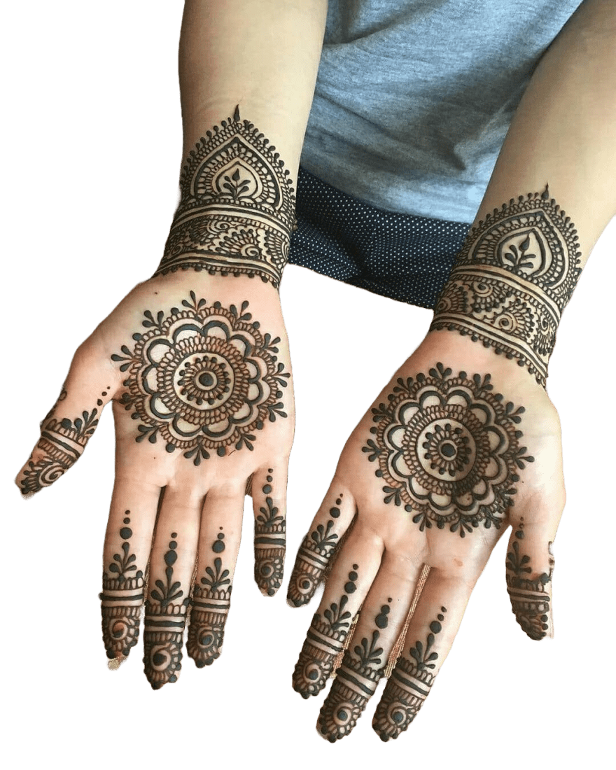 15 + New Mehandi Designs Easy And Simple - ARTISTIC MEHENDI