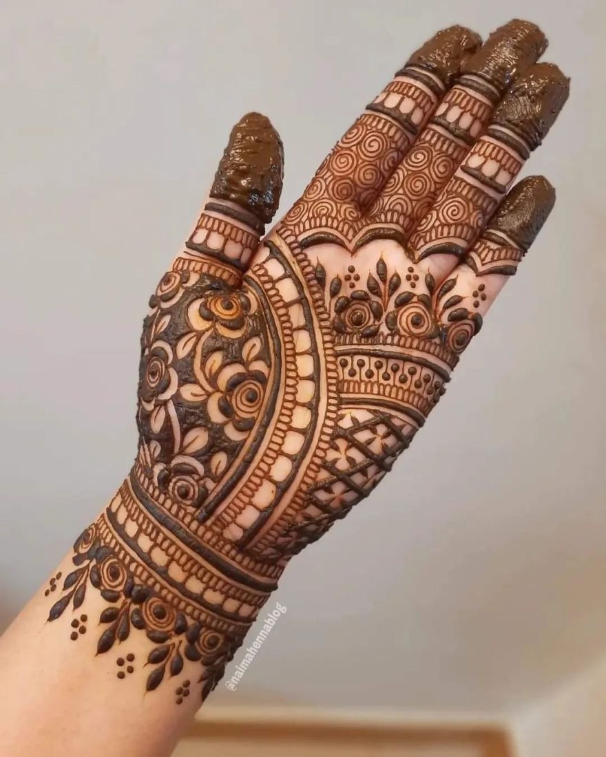 15 + New Mehandi Designs Easy And Simple – Artisticmehendi